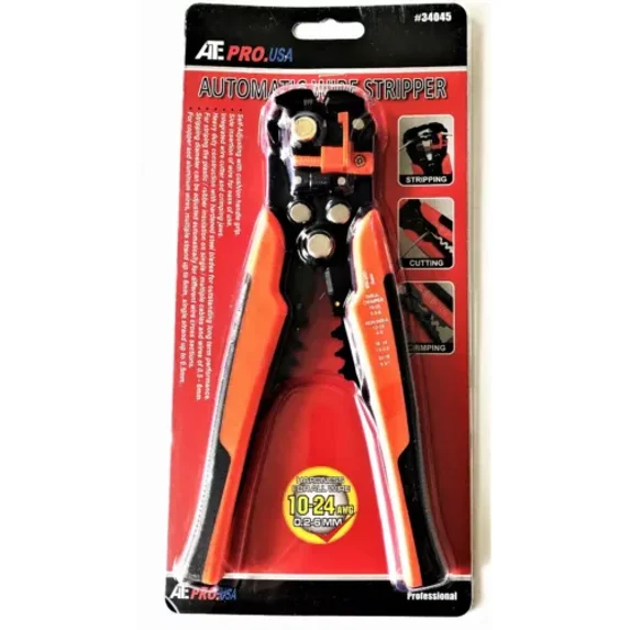 Ate Pro Automatic Wire Stripper Cutter Terminal Crimping Pliers Crimper ...