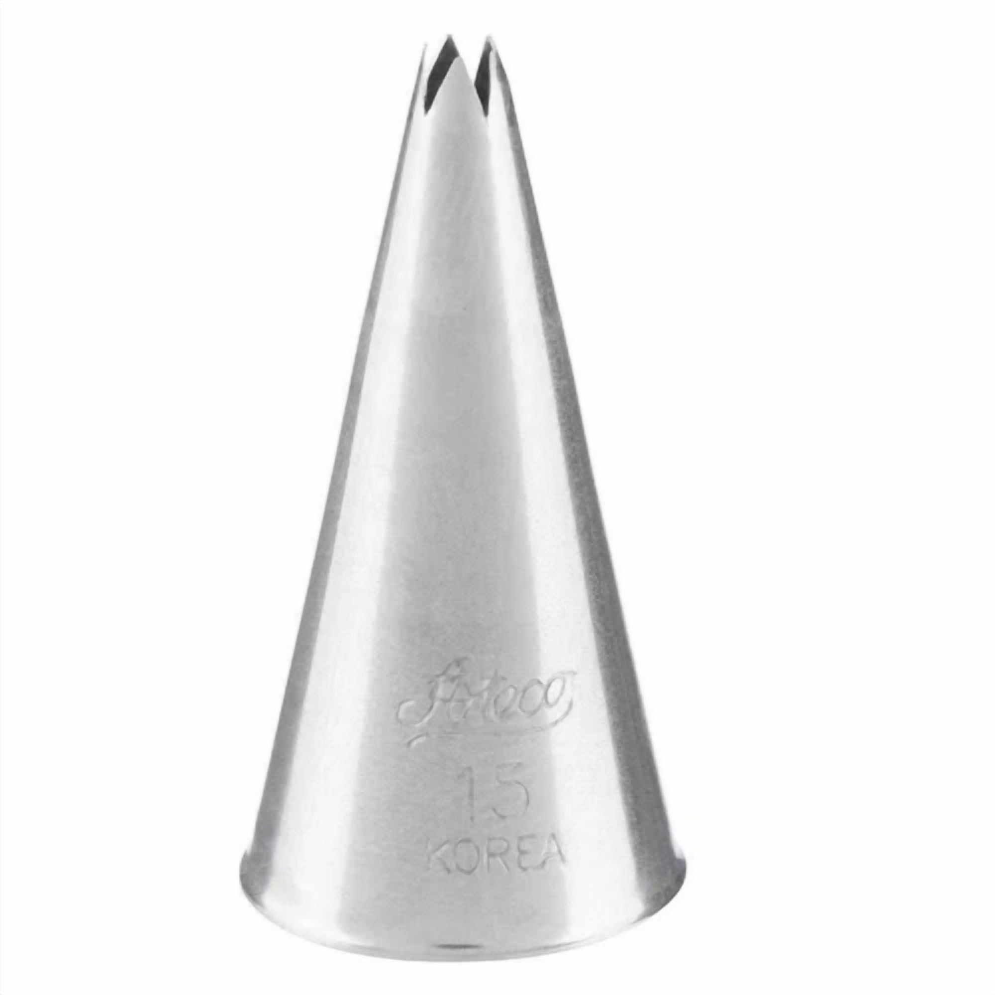 Ateco 15 Open Star Piping Cake Decorating Tubes, Tips For Pastry ...