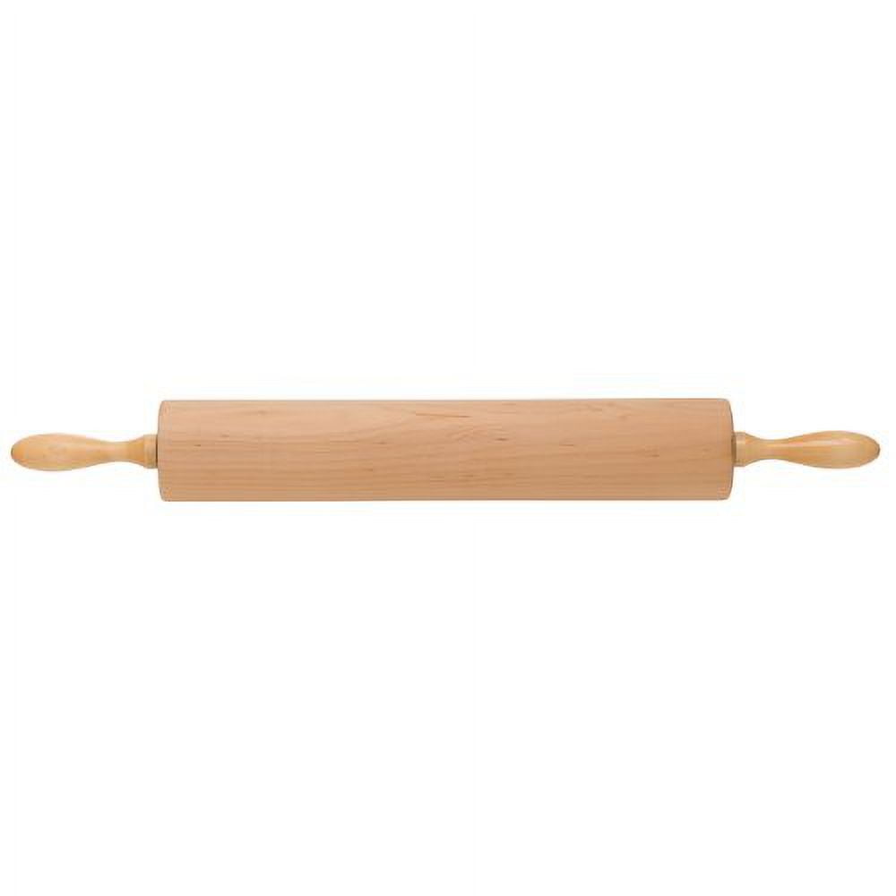 Ateco 18325 Professional Rolling Pin, 18-Inch Barrel, Made of Solid ...