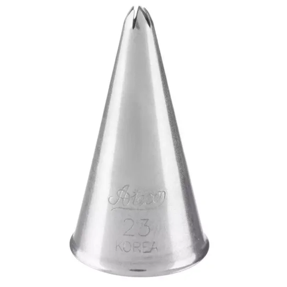 Ateco 23 Closed Star Piping Cake Decorating Tubes, Plain Tips For ...
