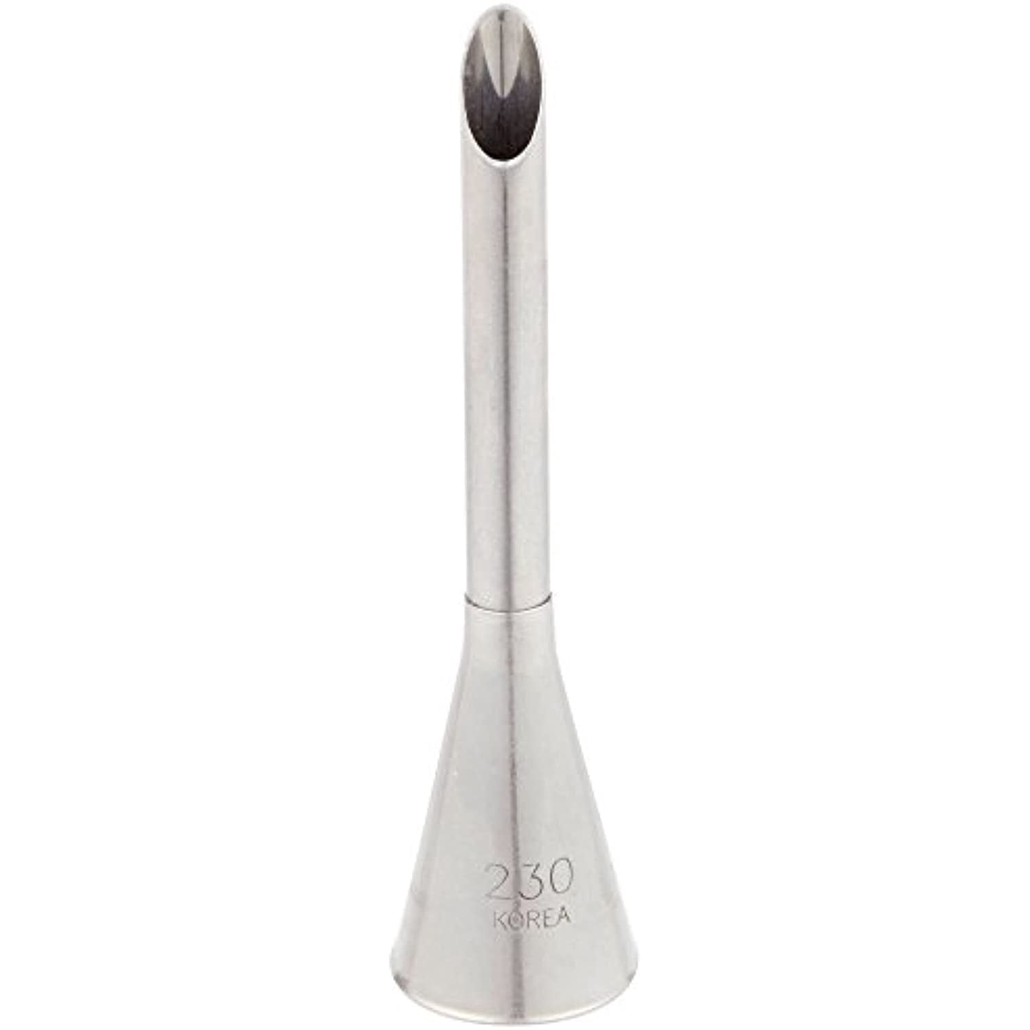 Ateco 230 2 7/8" Bismark Metal Piping Tip - Great for filling donuts ...