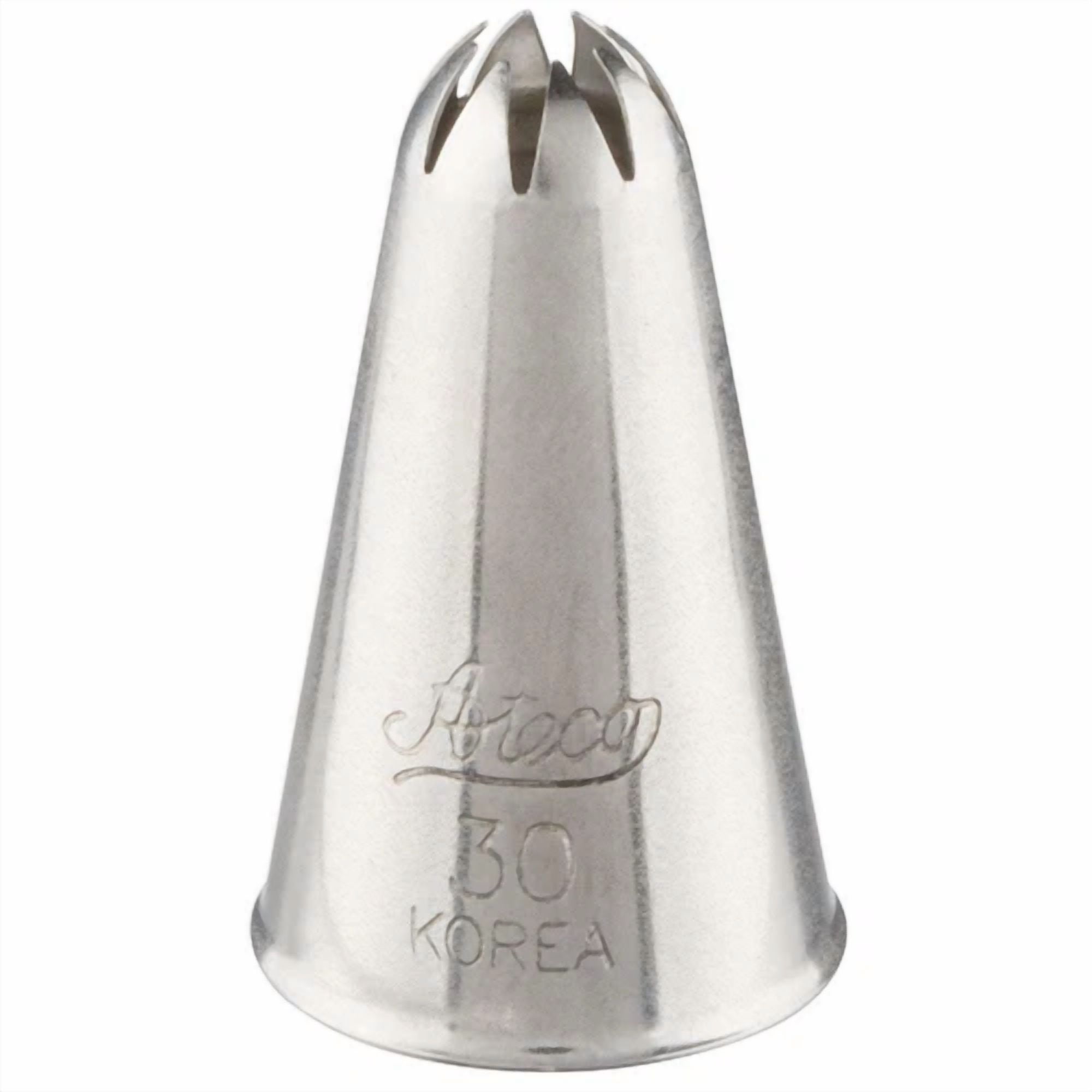 Ateco 30 Closed Star Piping Cake Decorating Tubes, Plain Tips For ...