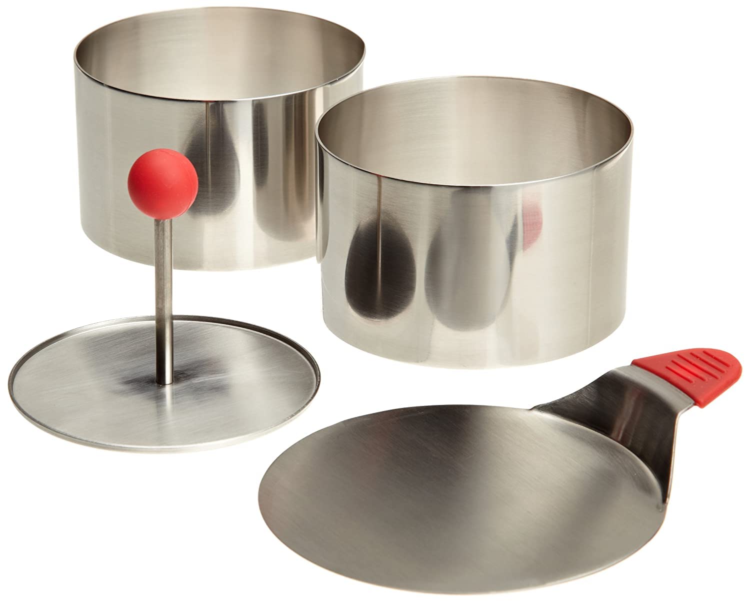 Ateco 4952 Round Food Molding Set 35 by 21Inches High 4Piece Set ...