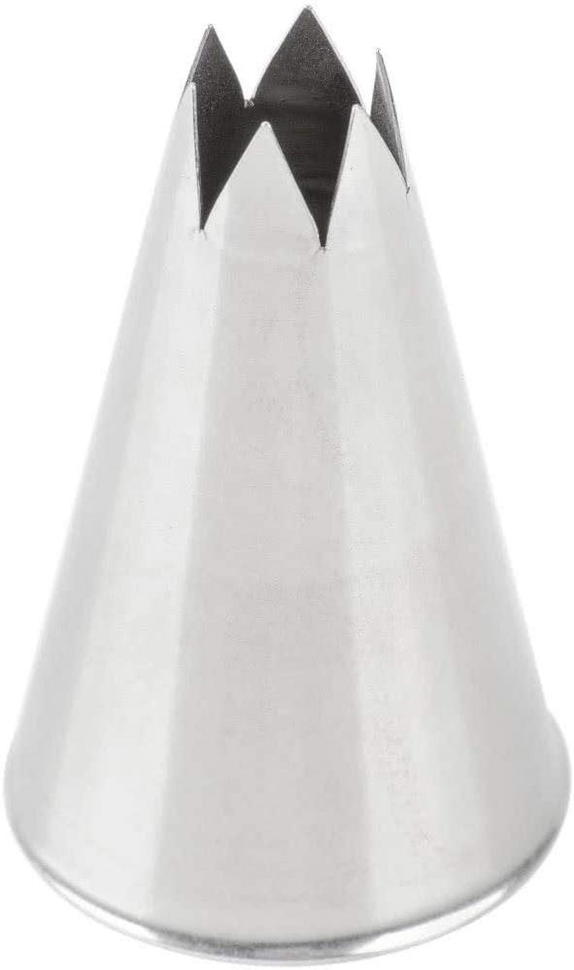 Ateco # 824 - Open Star Pastry Tip .38'' Opening Diameter- Stainless ...