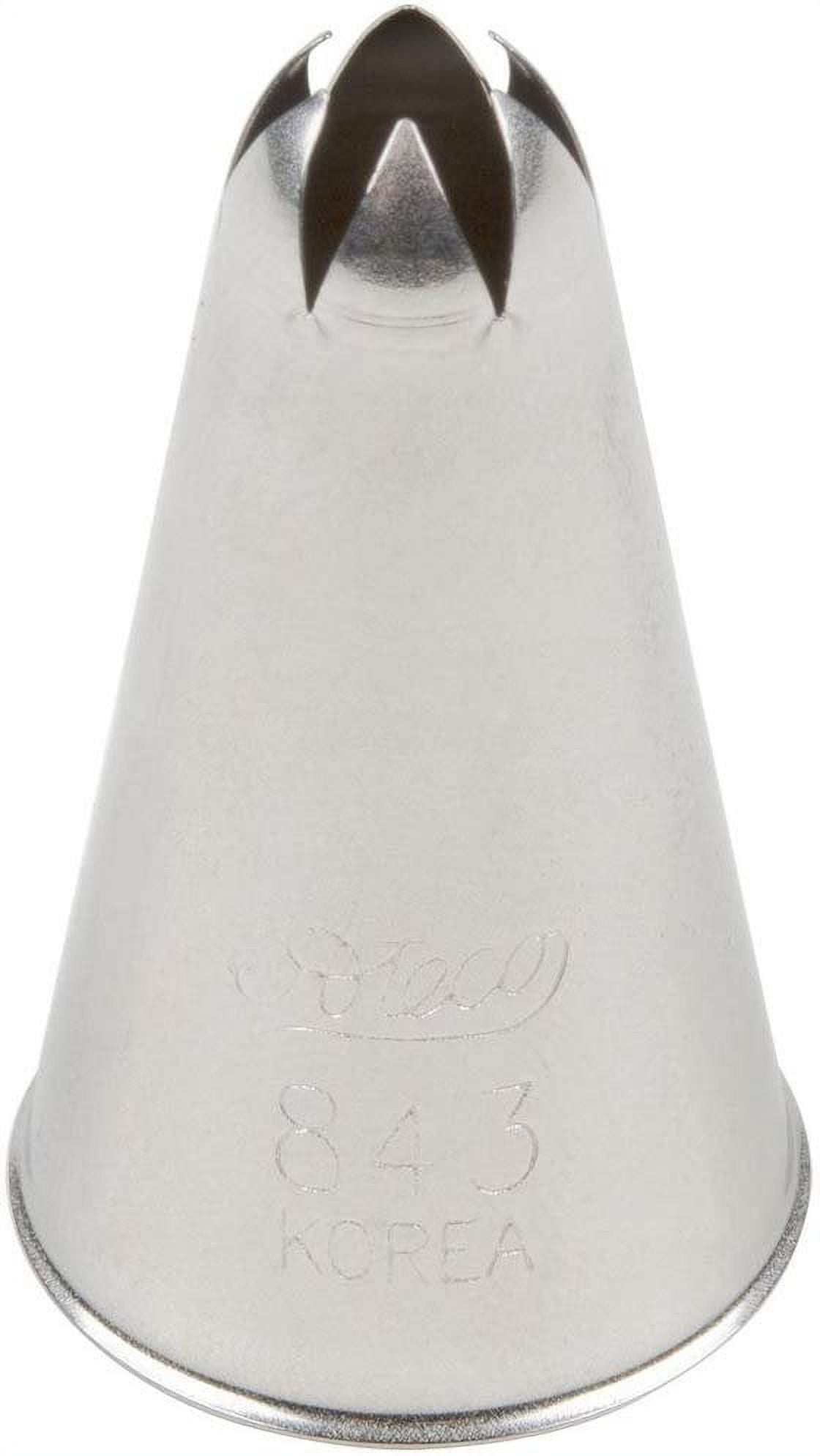 Ateco # 843 - Closed Star Pastry Tip .31'' Opening Diameter- Stainless ...