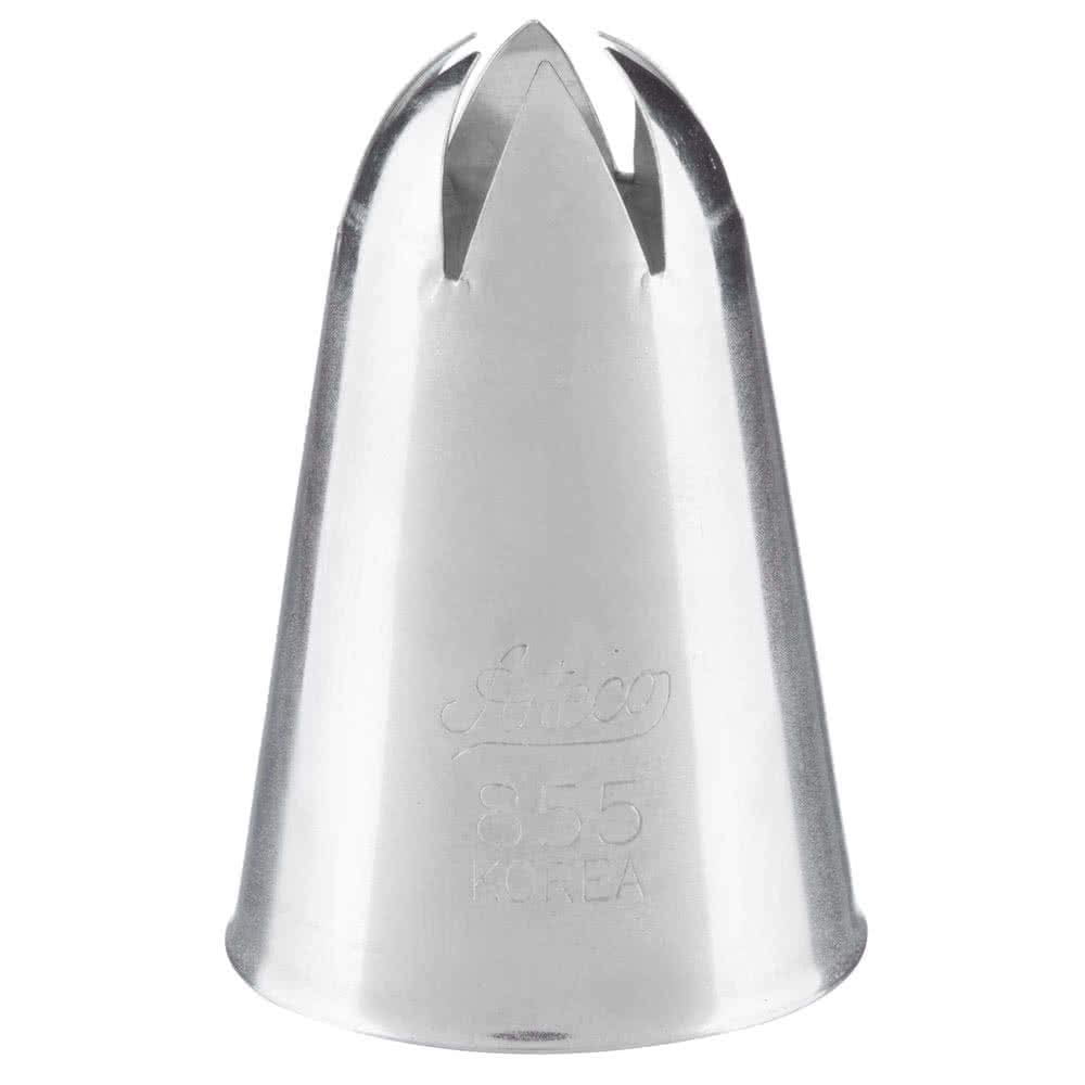 Ateco #855 Deep Closed Star Pastry Tip - Stainless Steel - Walmart.com