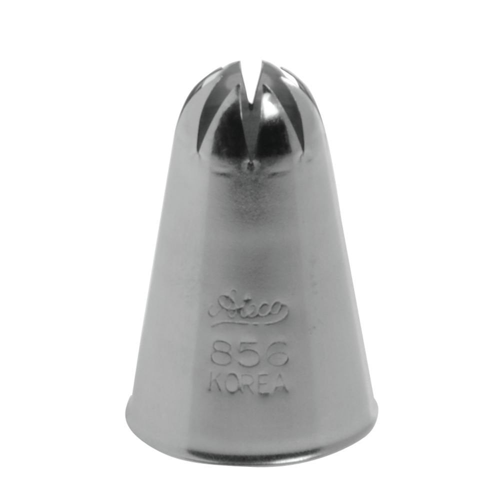 Ateco #856 Deep Closed Star Pastry Tip - Stainless Steel - Walmart.com