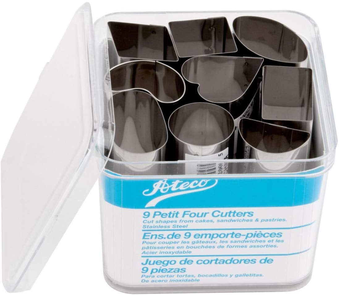 Ateco Petit Four Cutter Set - Stainless steel - Walmart.com