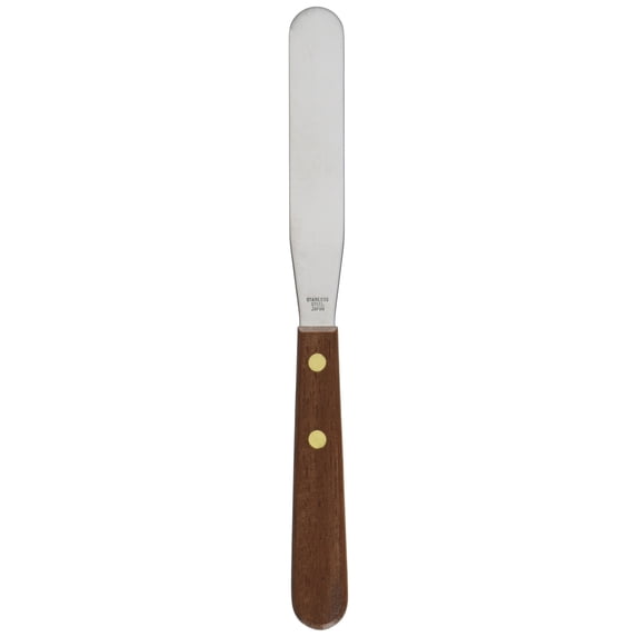 Ateco Small S/S 4-1/4" Spatula w/ Wood Handle - Walmart.com