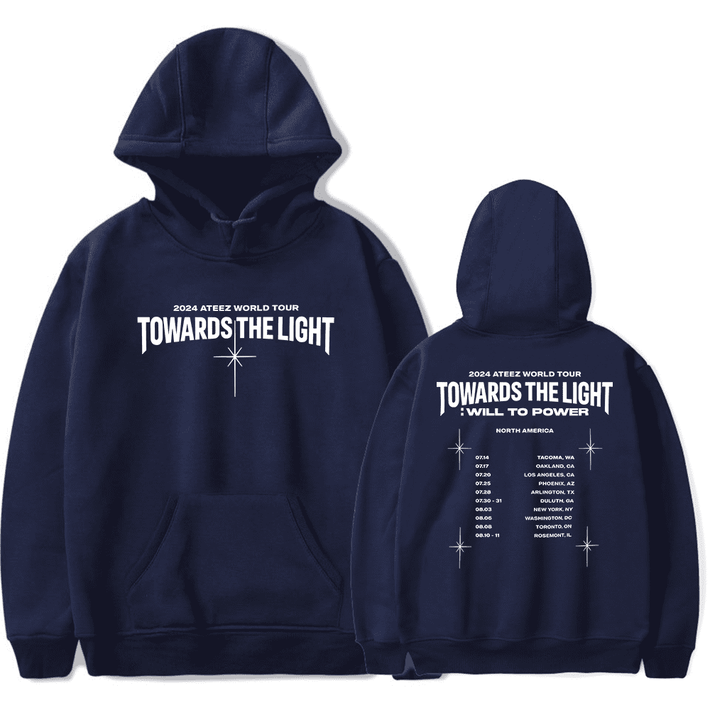 Ateez Merch Hoodies 2025 Ateez World Tour Towards Lightweight Hoodies ...