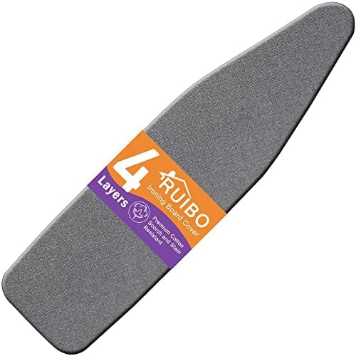Atefa Ironing Board Cover and Pad Extra Thick Heavy Duty Padding 4 ...