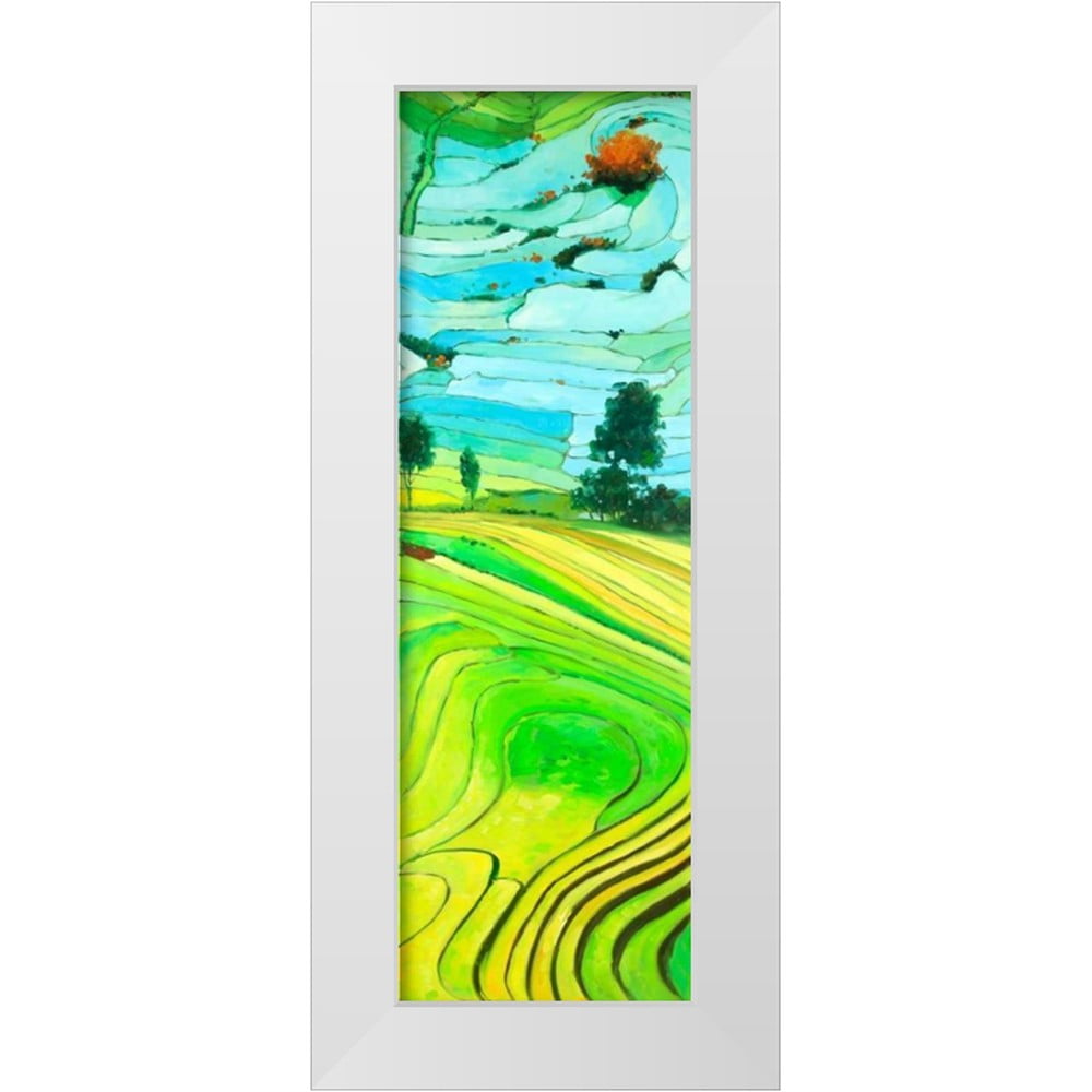 Atelier B Art Studio 10x24 White Modern Wood Framed Museum Art Print ...