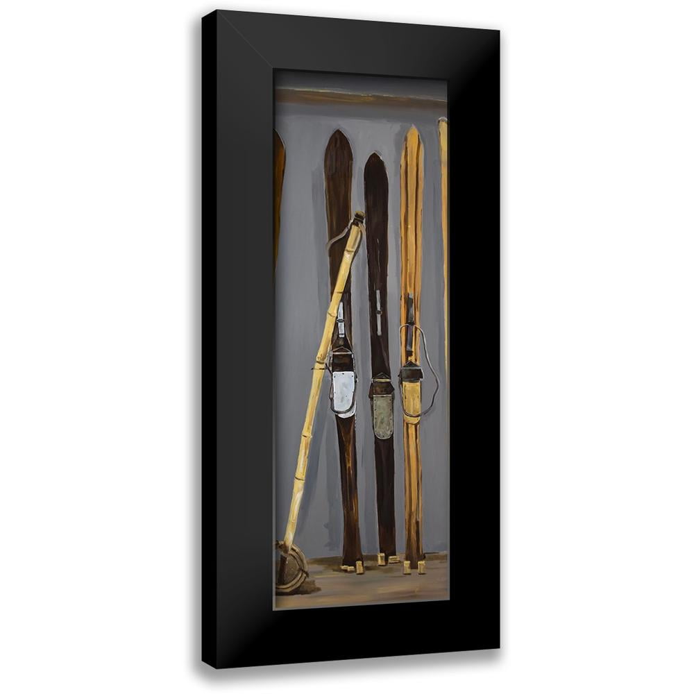 Atelier B Art Studio 11x24 Black Modern Framed Museum Art Print Titled ...