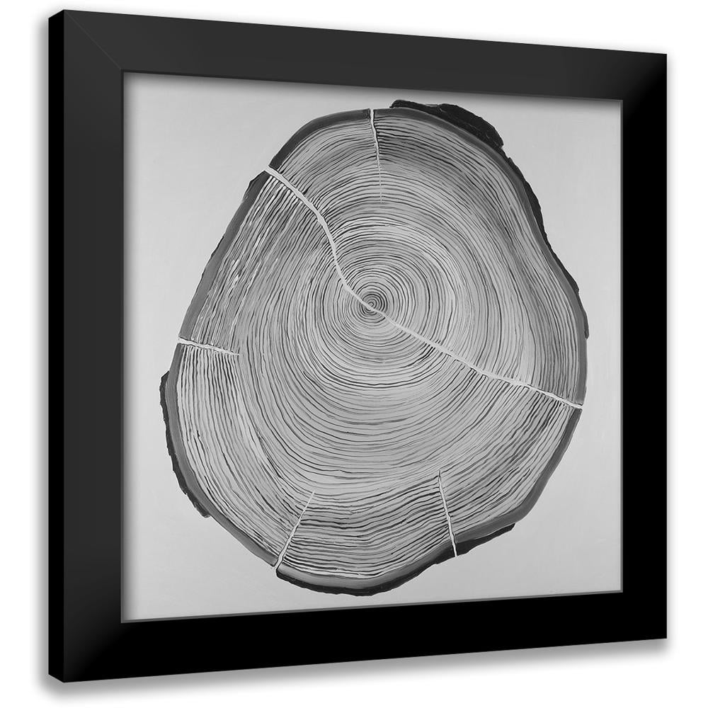 Atelier B Art Studio 12x12 Black Modern Framed Museum Art Print Titled ...