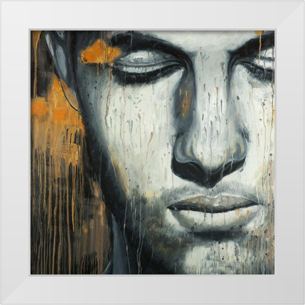 Atelier B Art Studio 12x12 White Modern Wood Framed Museum Art Print ...