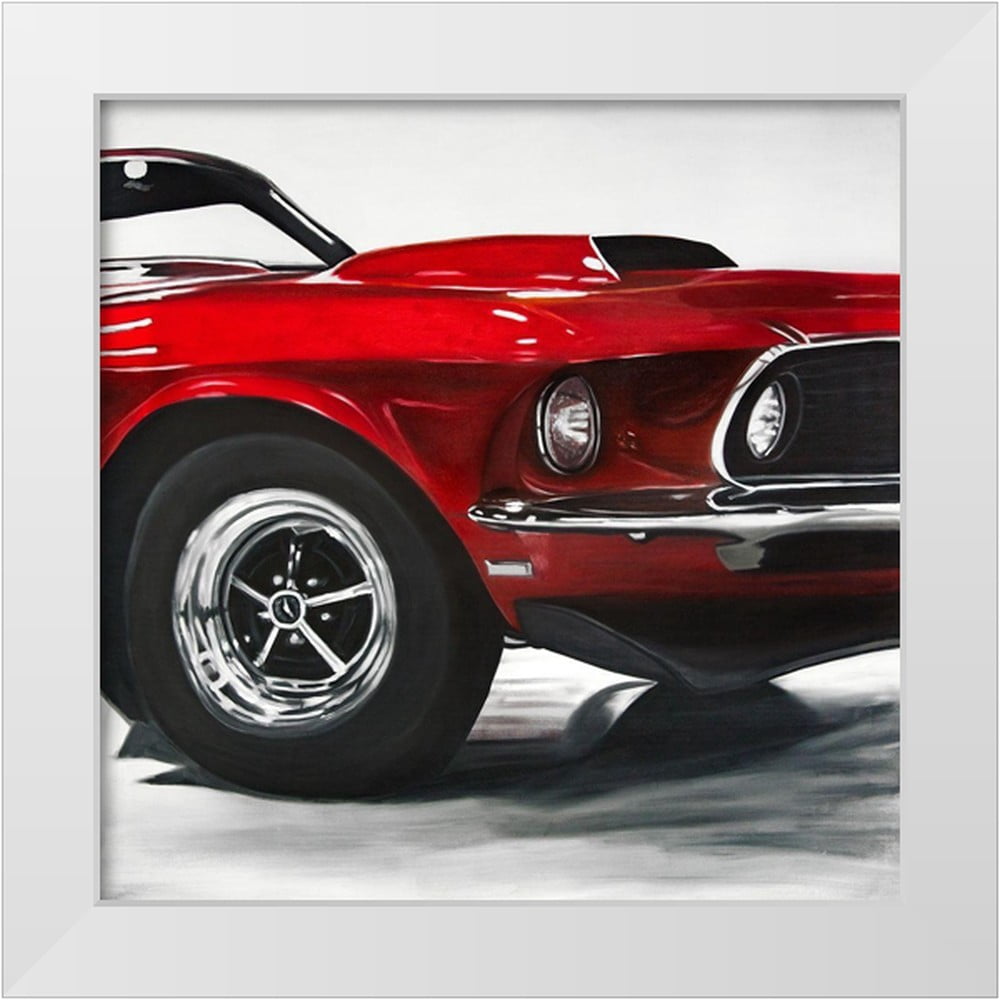 Atelier B Art Studio 12x12 White Modern Wood Framed Museum Art Print ...