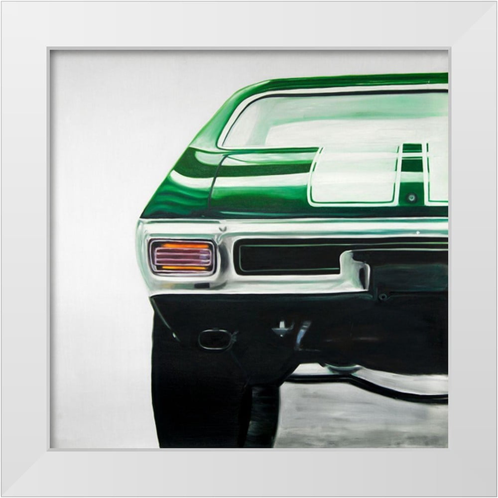 Atelier B Art Studio 12x12 White Modern Wood Framed Museum Art Print ...