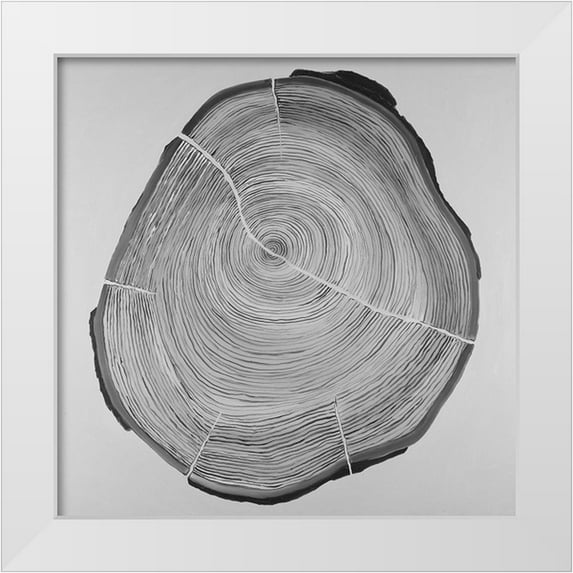 Atelier B Art Studio 12x12 White Modern Wood Framed Museum Art Print ...