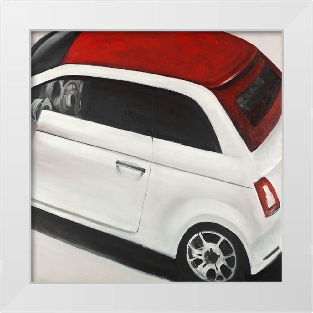 Atelier B Art Studio 12x12 White Modern Wood Framed Museum Art Print ...