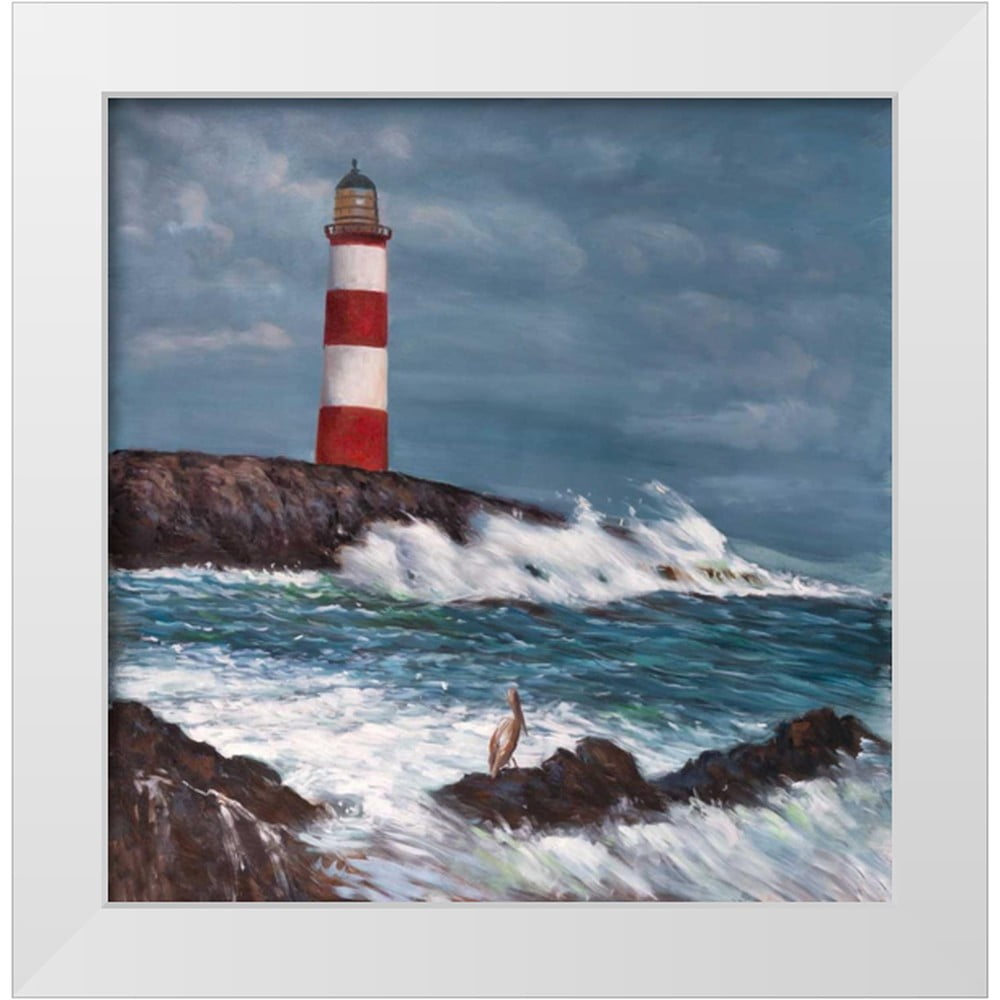Atelier B Art Studio 12x12 White Modern Wood Framed Museum Art Print ...