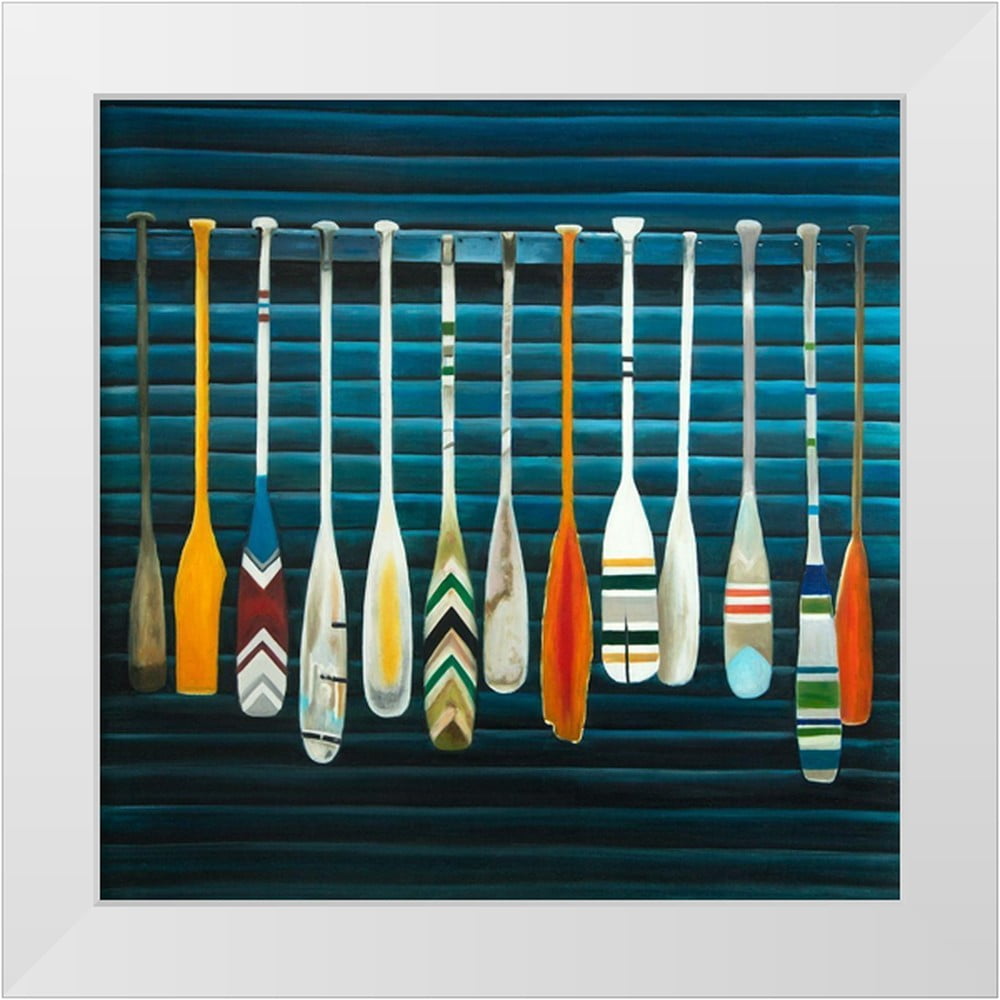 Atelier B Art Studio 12x12 White Modern Wood Framed Museum Art Print ...