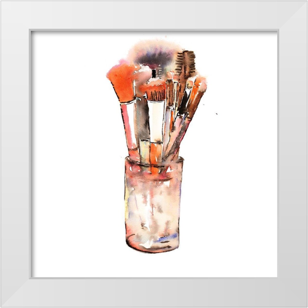 Atelier B Art Studio 12x12 White Modern Wood Framed Museum Art Print ...