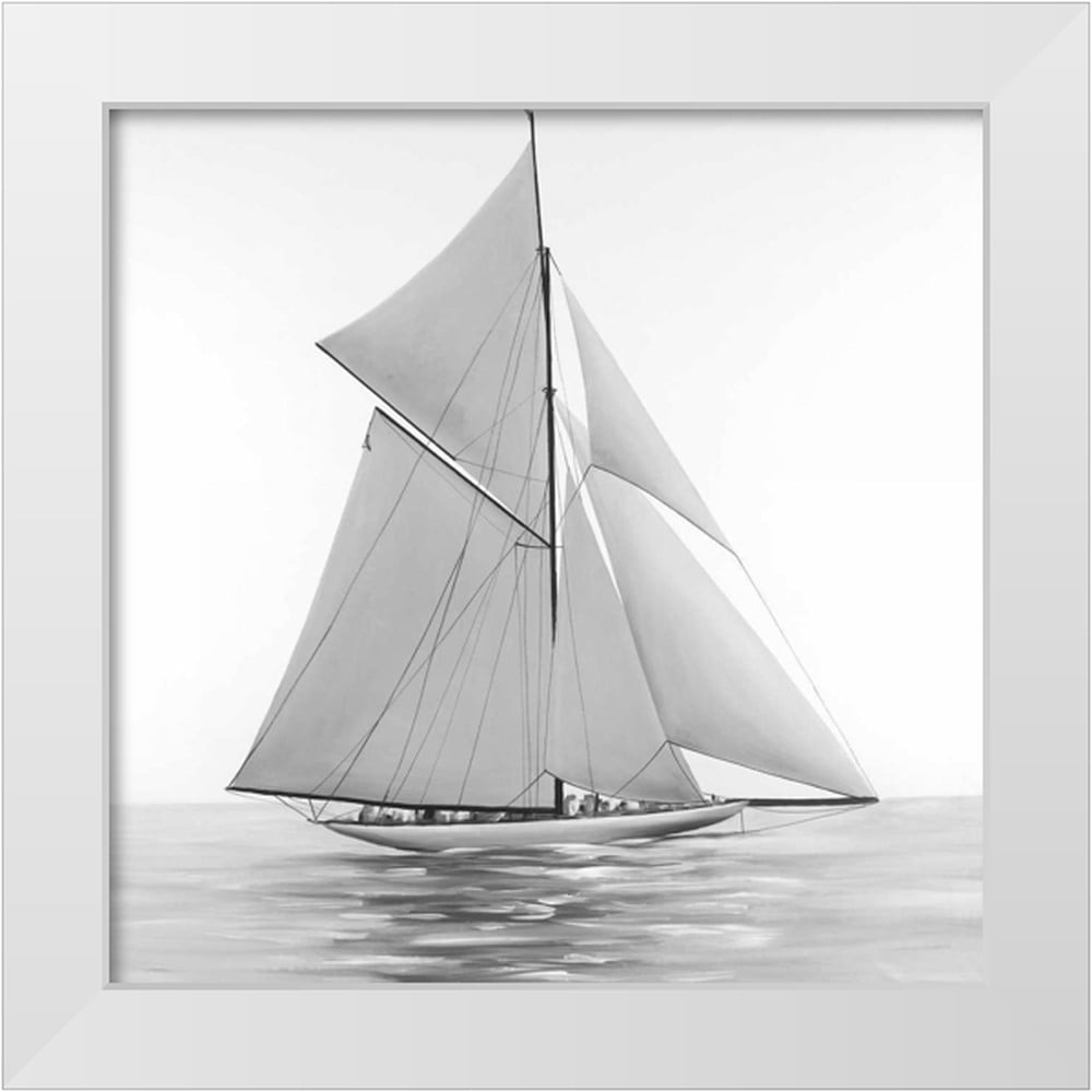 Atelier B Art Studio 12x12 White Modern Wood Framed Museum Art Print ...