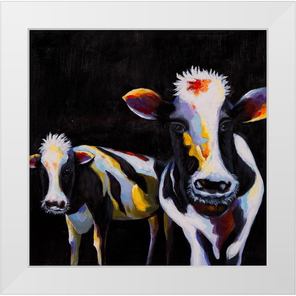 Atelier B Art Studio 12x12 White Modern Wood Framed Museum Art Print ...
