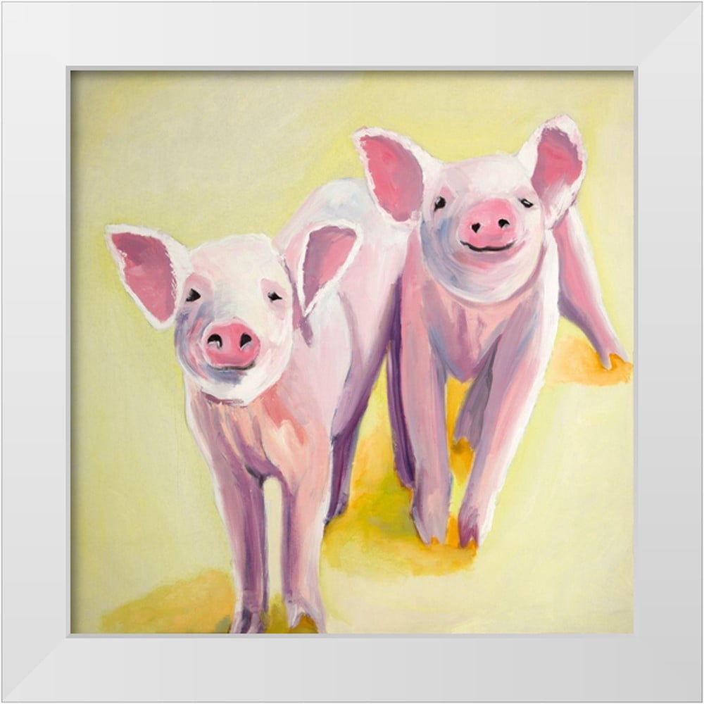 Atelier B Art Studio 12x12 White Modern Wood Framed Museum Art Print ...