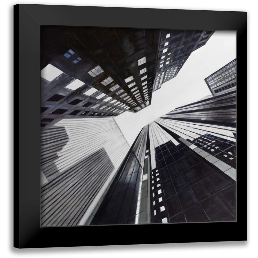 Atelier B Art Studio 15x15 Black Modern Framed Museum Art Print Titled ...