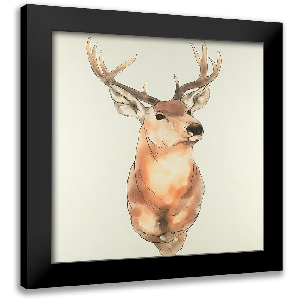 Atelier B Art Studio 15x15 Black Modern Framed Museum Art Print Titled ...