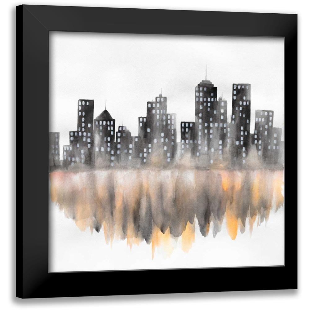 Atelier B Art Studio 15x15 Black Modern Framed Museum Art Print Titled ...