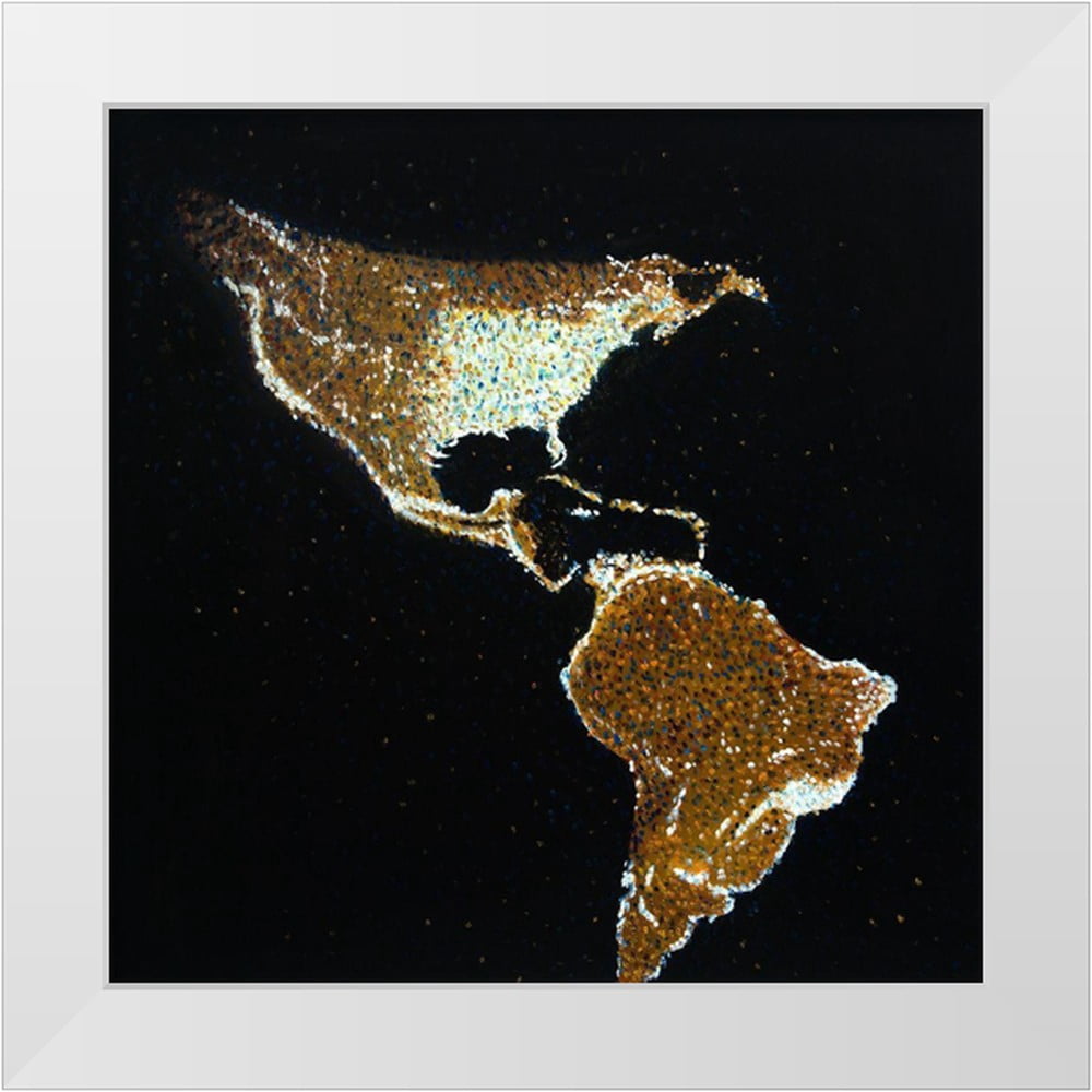 Atelier B Art Studio 15x15 White Modern Wood Framed Museum Art Print ...