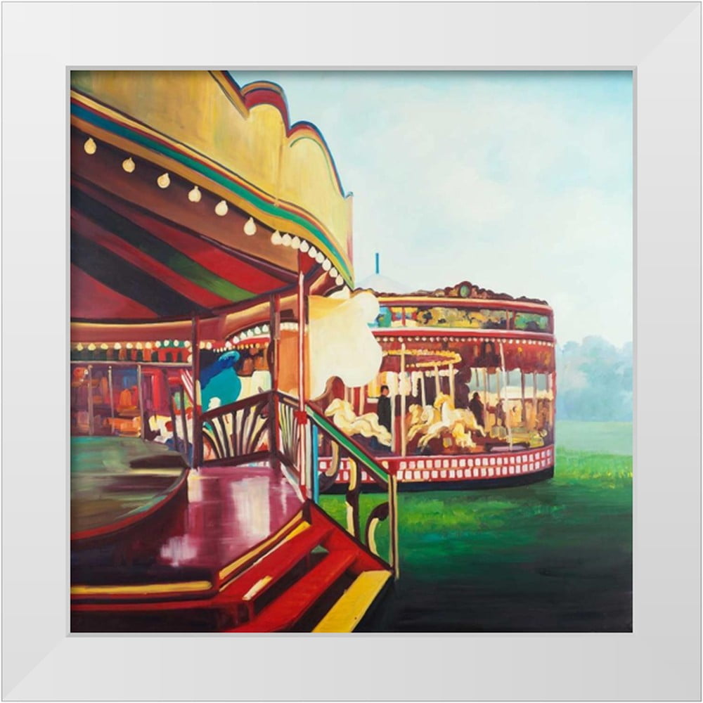 Atelier B Art Studio 15x15 White Modern Wood Framed Museum Art Print ...