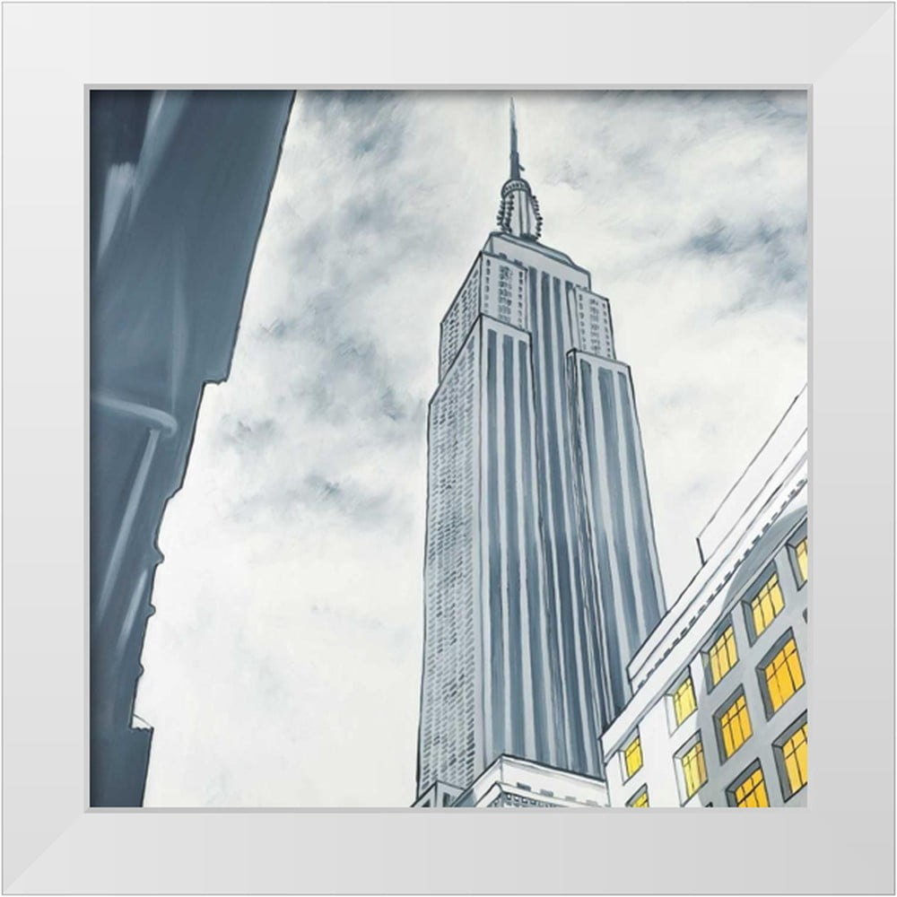 Atelier B Art Studio 15x15 White Modern Wood Framed Museum Art Print ...