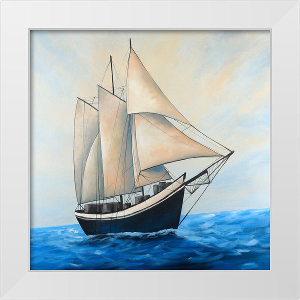 Atelier B Art Studio 15x15 White Modern Wood Framed Museum Art Print ...