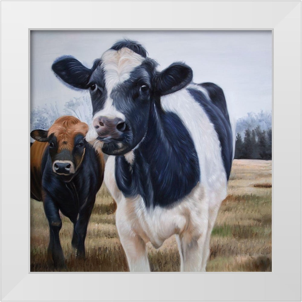 Atelier B Art Studio 15x15 White Modern Wood Framed Museum Art Print ...