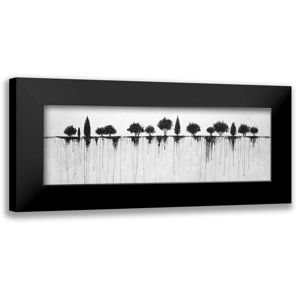 Atelier B Art Studio 18x9 Black Modern Framed Museum Art Print Titled ...