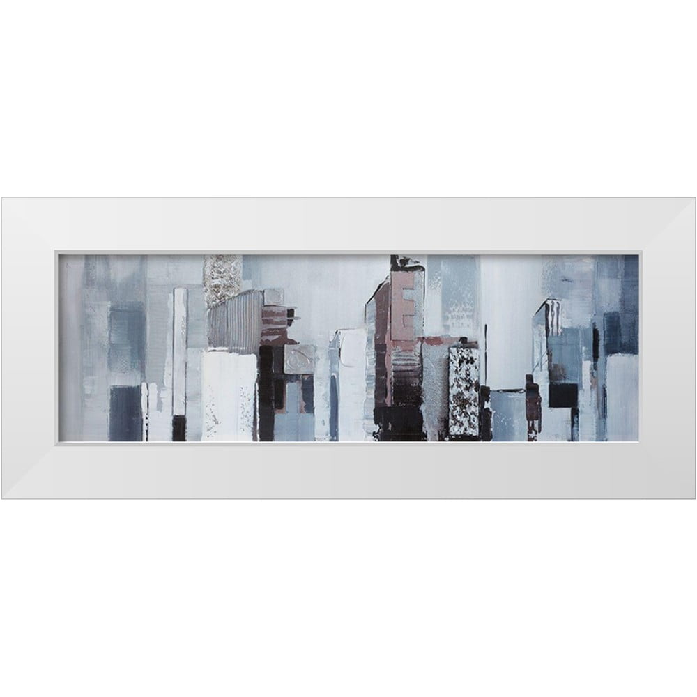 Atelier B Art Studio 18x9 White Modern Wood Framed Museum Art Print ...