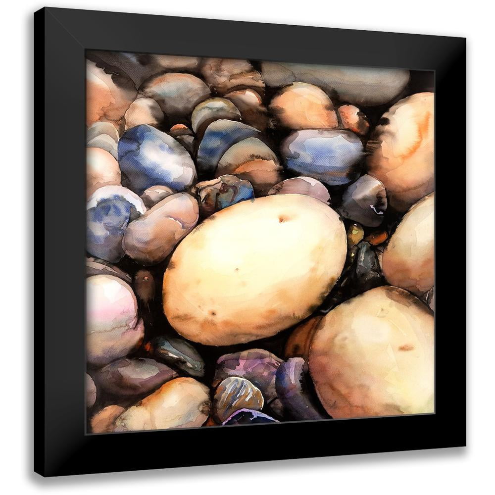 Atelier B Art Studio 20x20 Black Modern Framed Museum Art Print Titled ...