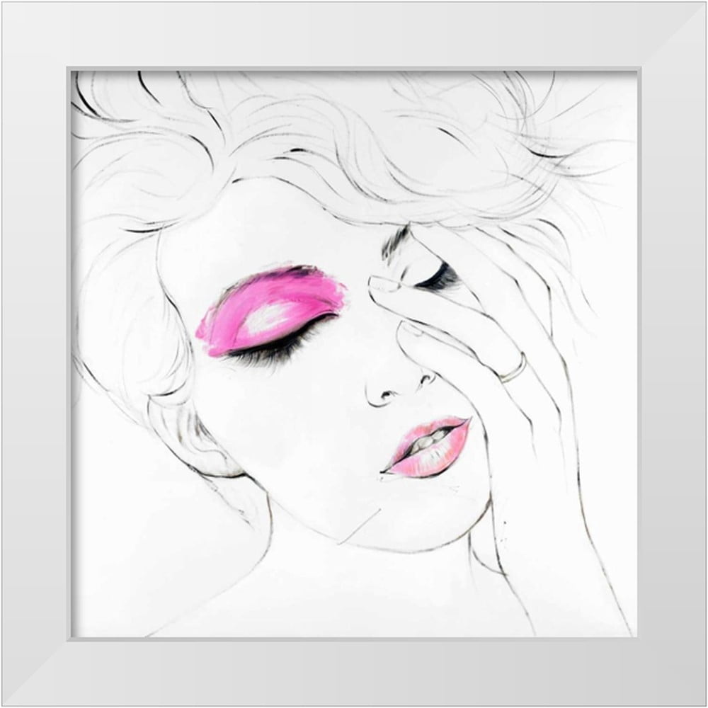 Atelier B Art Studio 20x20 White Modern Wood Framed Museum Art Print ...