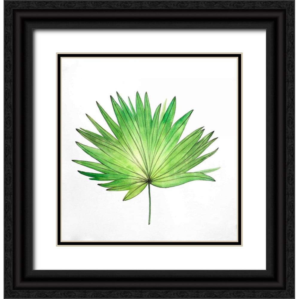 Atelier B Art Studio 20x21 Black Ornate Wood Framed with Double Matting ...