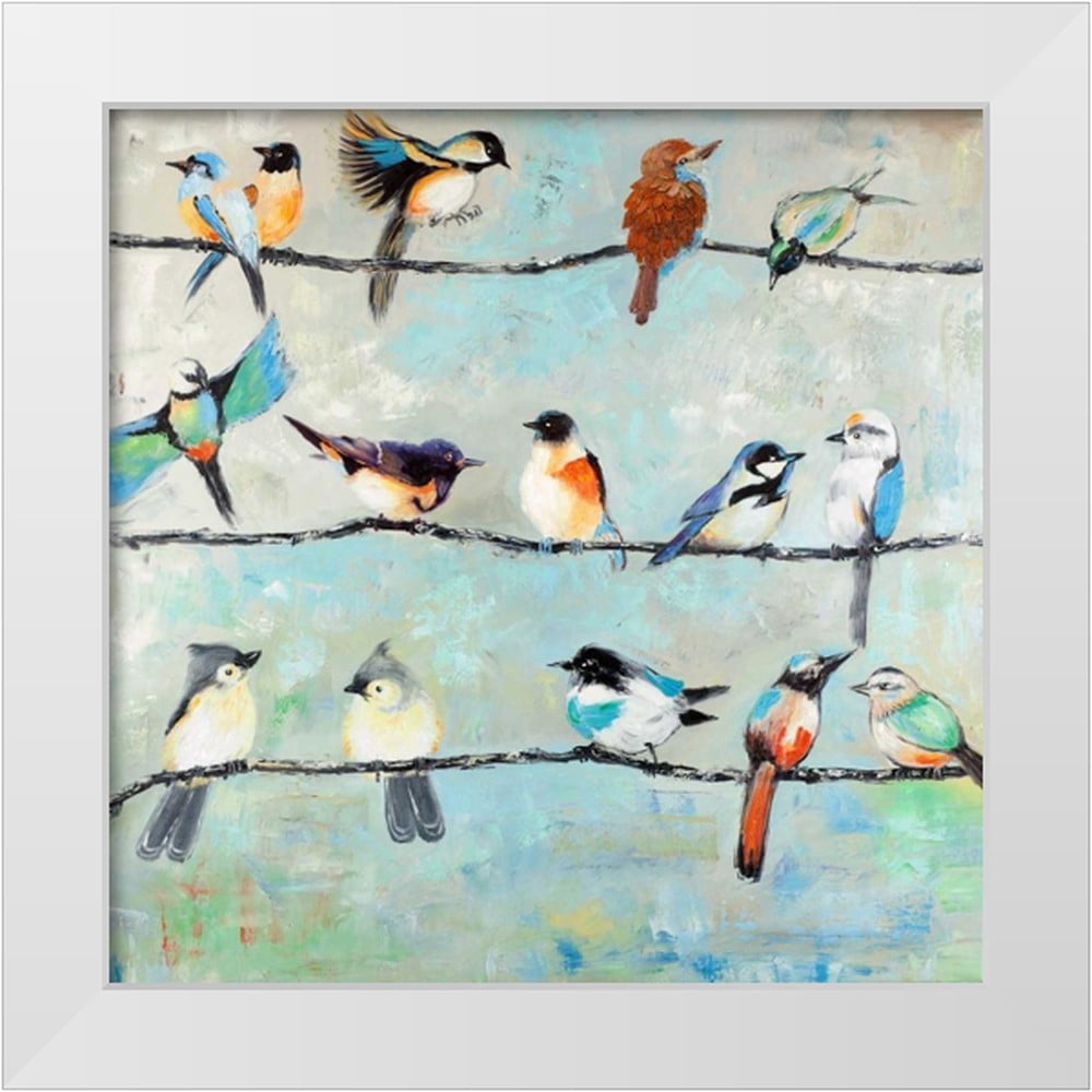 Atelier B Art Studio 26x26 White Modern Wood Framed Museum Art Print ...