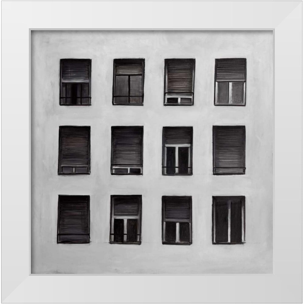 Atelier B Art Studio 26x26 White Modern Wood Framed Museum Art Print ...