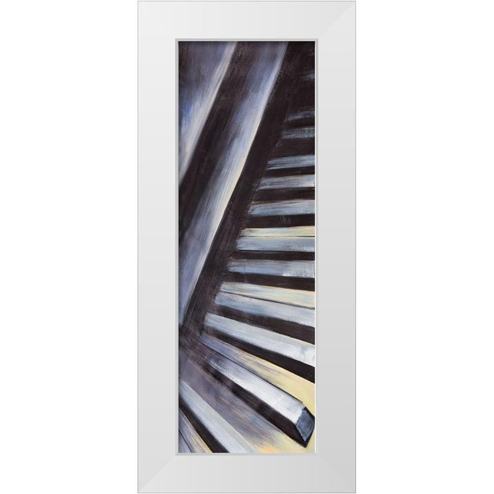 Atelier B Art Studio 7x14 White Modern Wood Framed Museum Art Print ...