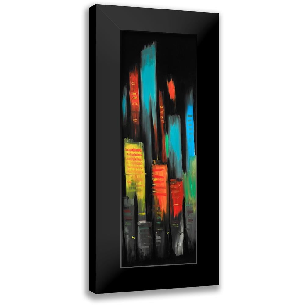 Atelier B Art Studio 9x18 Black Modern Framed Museum Art Print Titled ...