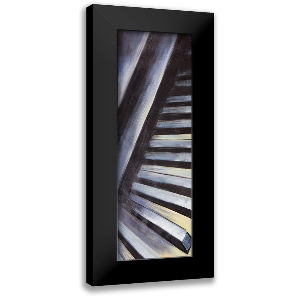 Atelier B Art Studio 9x18 Black Modern Framed Museum Art Print Titled ...
