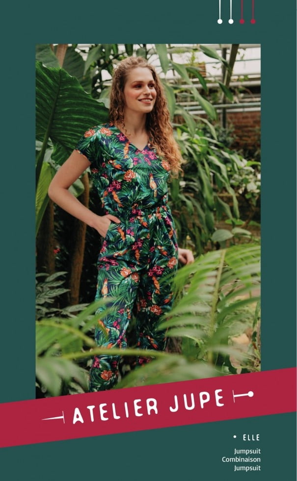Atelier Jupe Sewing Pattern Elle Jumpsuit Women UK Sizes 6-24 Jumpsuits ...