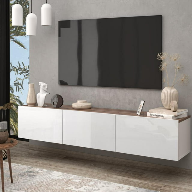 Atelier Mobili Floating TV Stand, Floating Entertainment Center ...