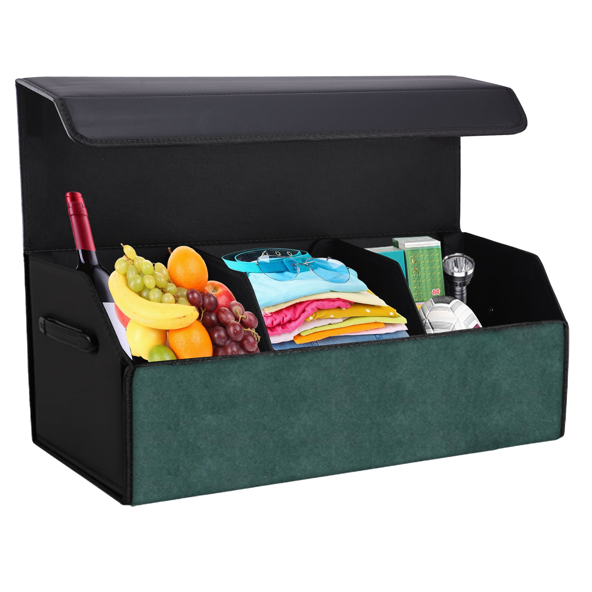 Atelse Trunk Organize SUV Trunk Leather Storage, Cargo Box-Automotive ...